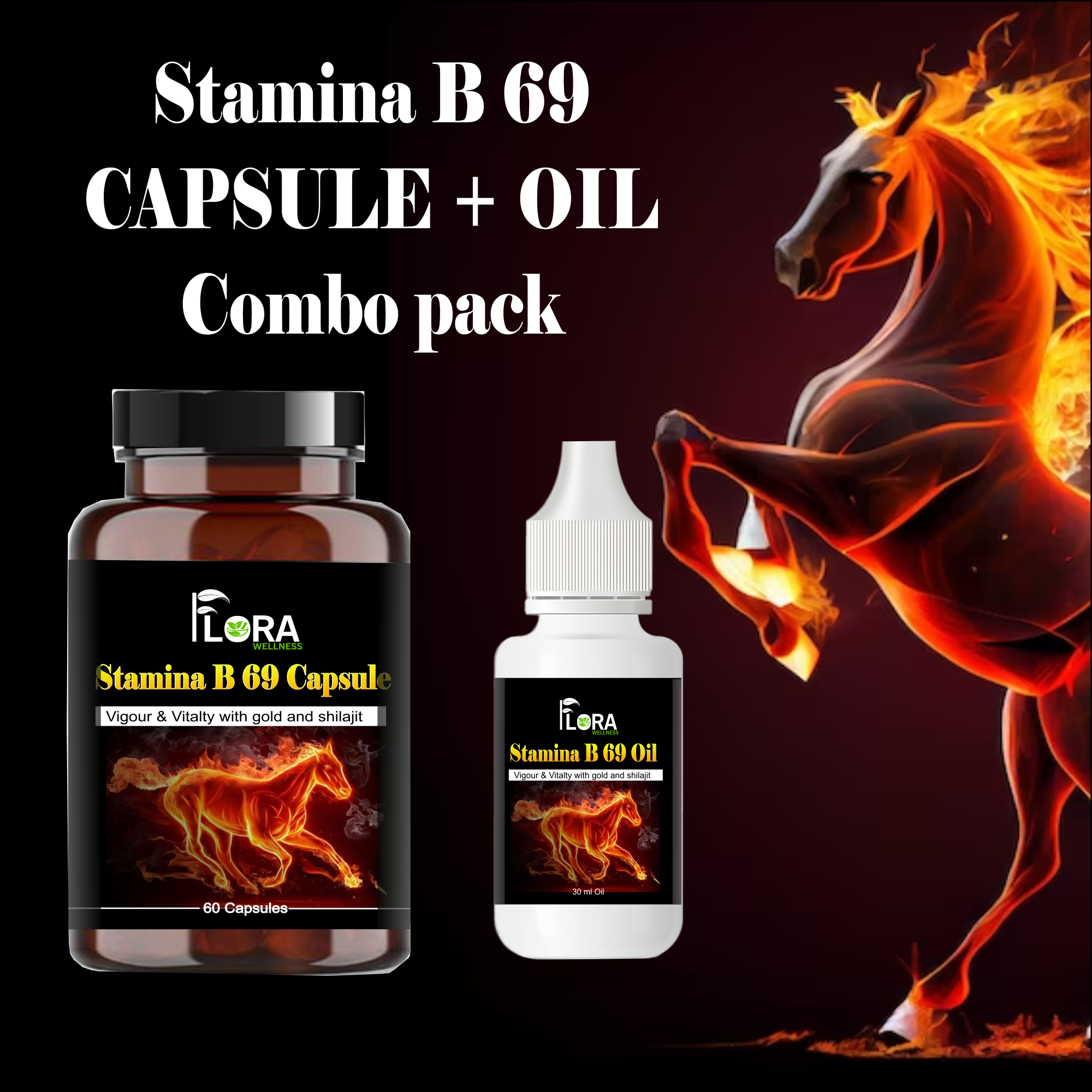 Capsules Oil ( Combo Pack ) – Flora Wellness